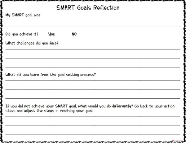 Setting SMART Student Goals ~ For The Love of Teachers