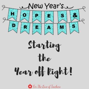 New Year's Hopes & Dreams: Starting The Year Off Right