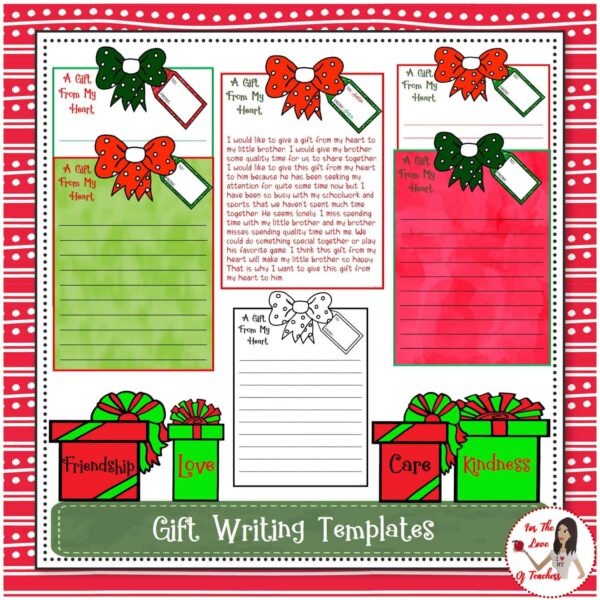 Giving Gifts From The Heart ~ For The Love of Teachers