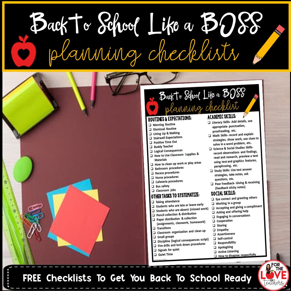 5 Must Do Back To School Activities