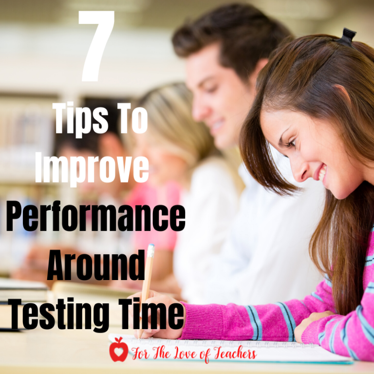 7 Tips To Improve Performance Around Testing Time - For The Love of ...