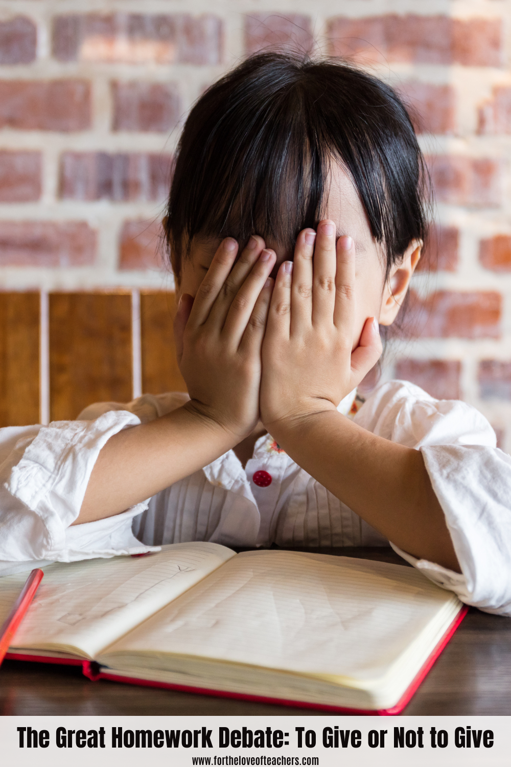The Great Homework Debate: To Give or Not to Give - For The Love of ...